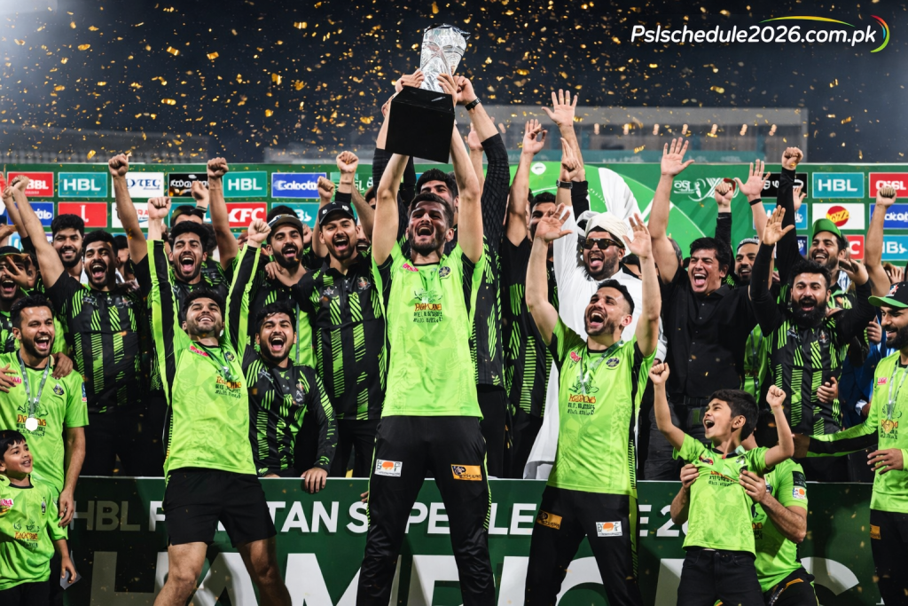 PSL 2025 – Winner, Final Match, Teams & Complete History